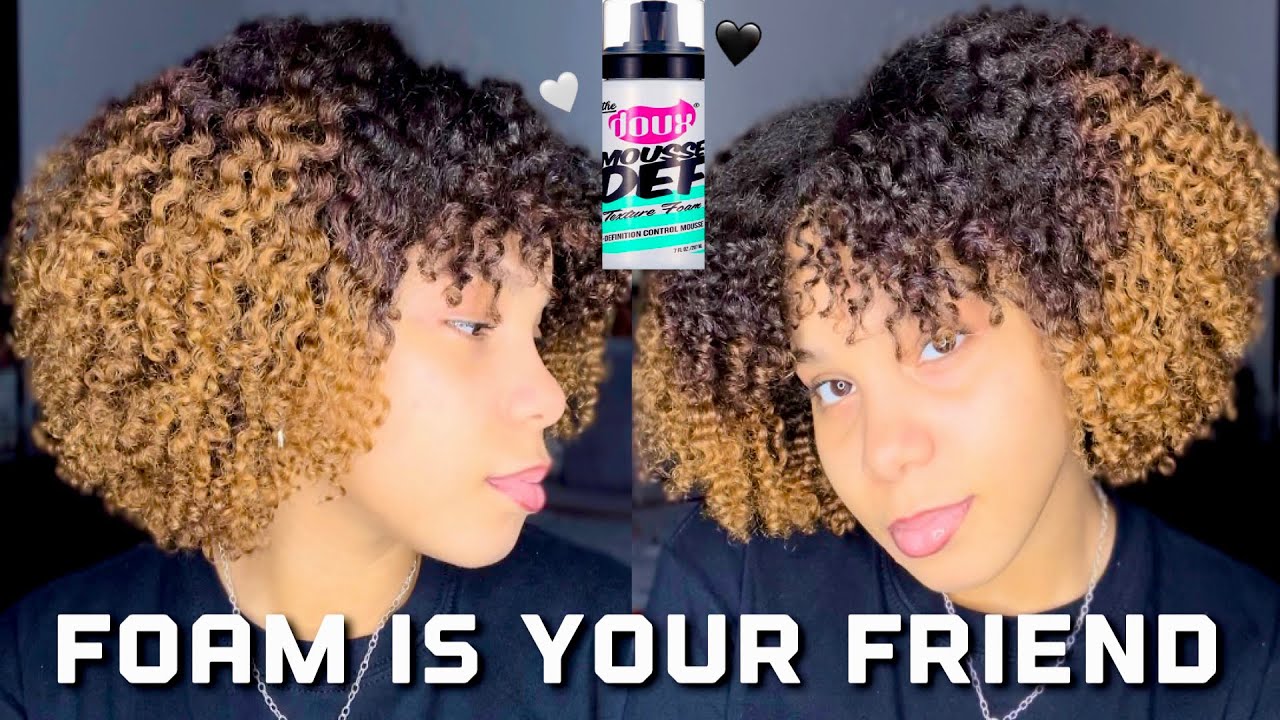 FOAM Braidout On My NEW Haircut | Giving Up Gel For Good! - YouTube