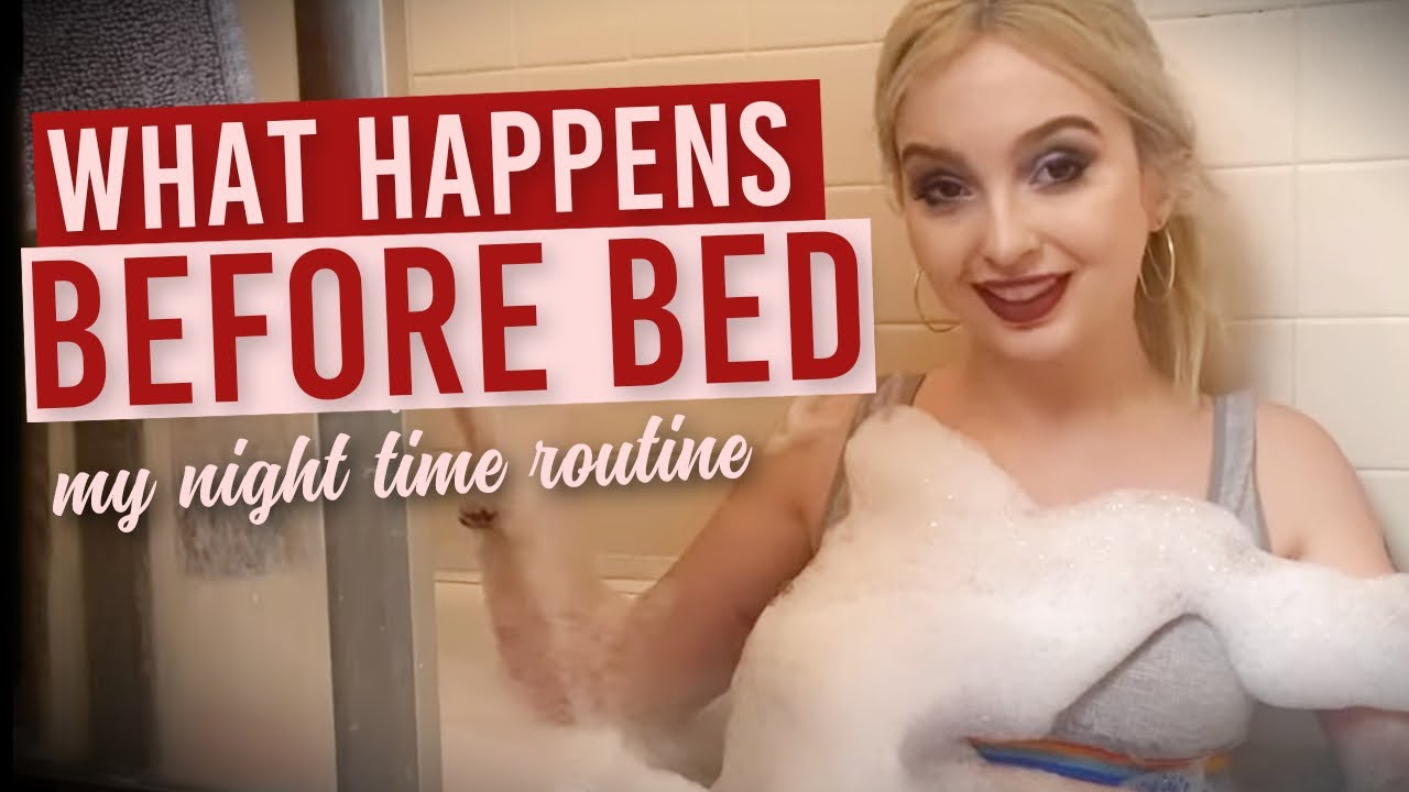 Nighttime Routine Get Unready With Me Youtube