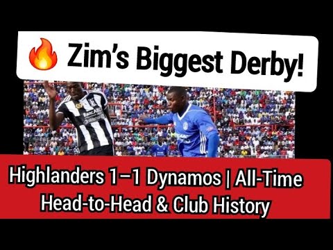 🔥 From 1936 to 2025 🏟️ | Highlanders vs Dynamos 1–1 | History, Coaches ...