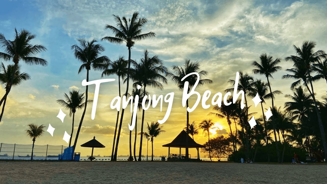 [4K] Tanjong Beach | Sentosa Island | A short ride to Singapore's Beach ...