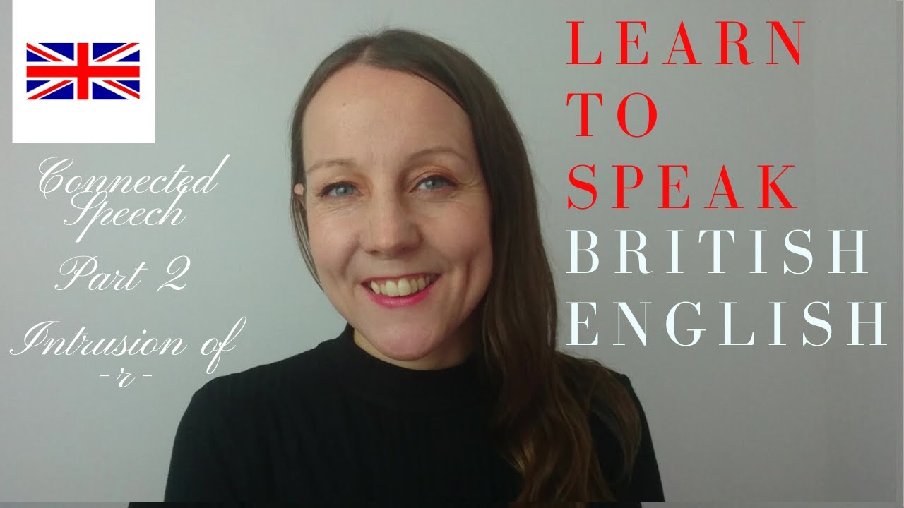 Connected speech intrusion of 'r' - YouTube