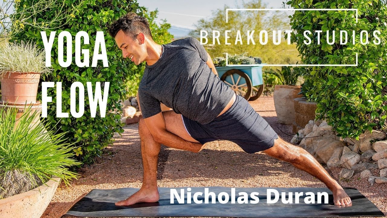Yoga Flow w/ Nicholas Duran. BreakOut Studios Online Classes. - YouTube