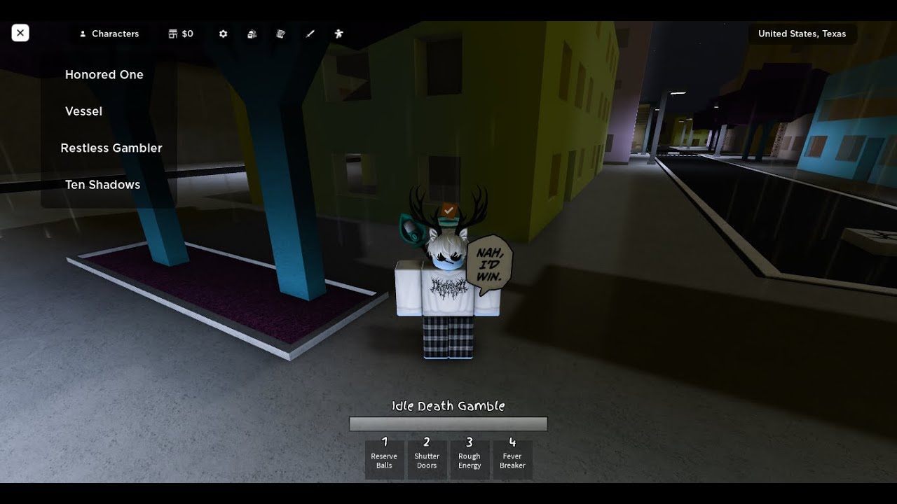 hitting world cutting slash in jujustu shenanigans - YouTube