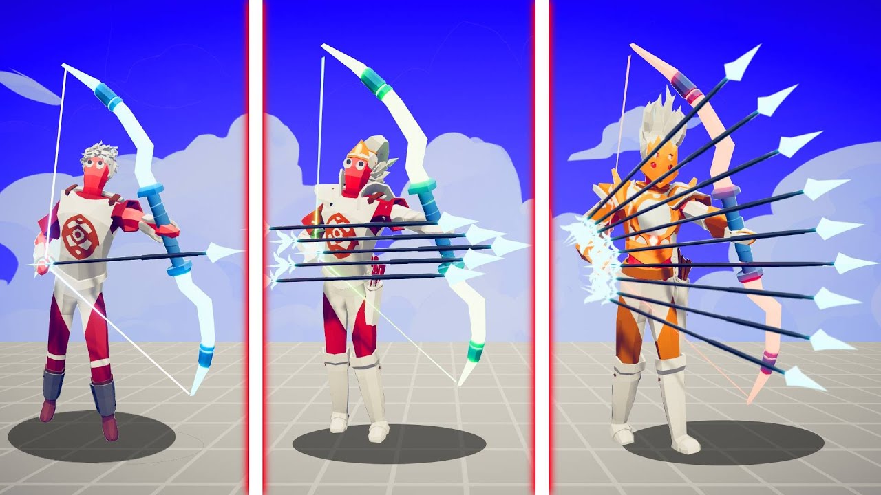 EVOLUTION OF SUPER LIGHTNING ARCHER | TABS - Totally Accurate Battle ...