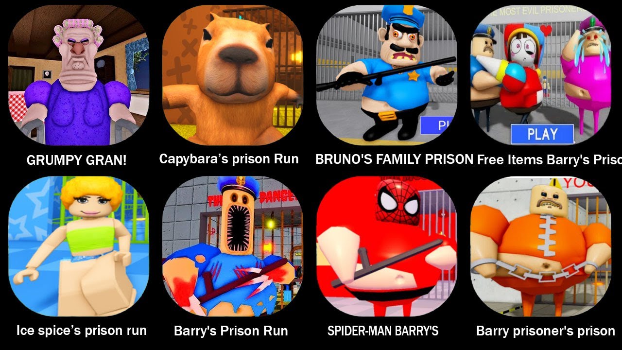 all Roblox new:My Melody’s Prison Run ESCAPE THE CARNIVAL OF TERROR ...