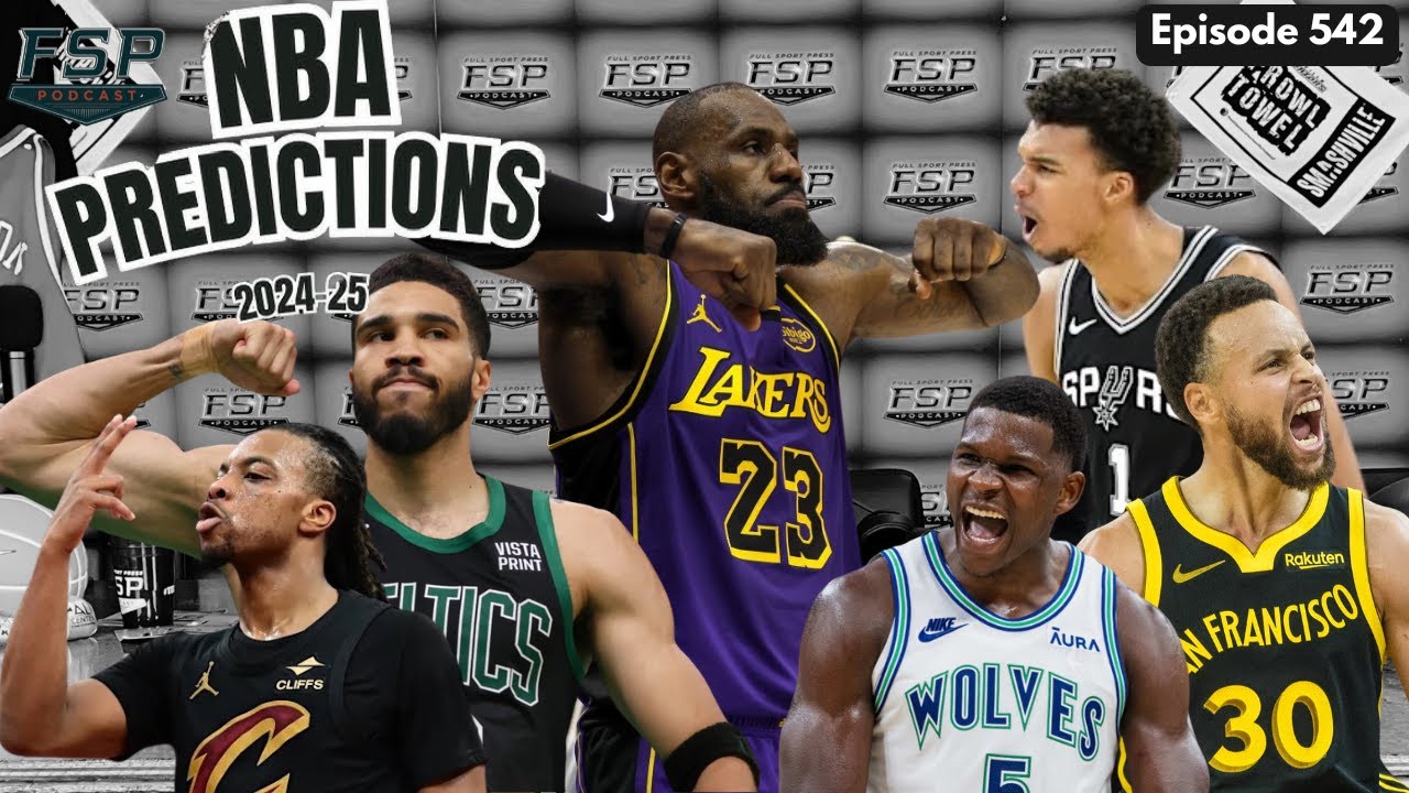 Way Too Early 2024-25 NBA Awards Predictions Show | FSP Podcast Episode ...