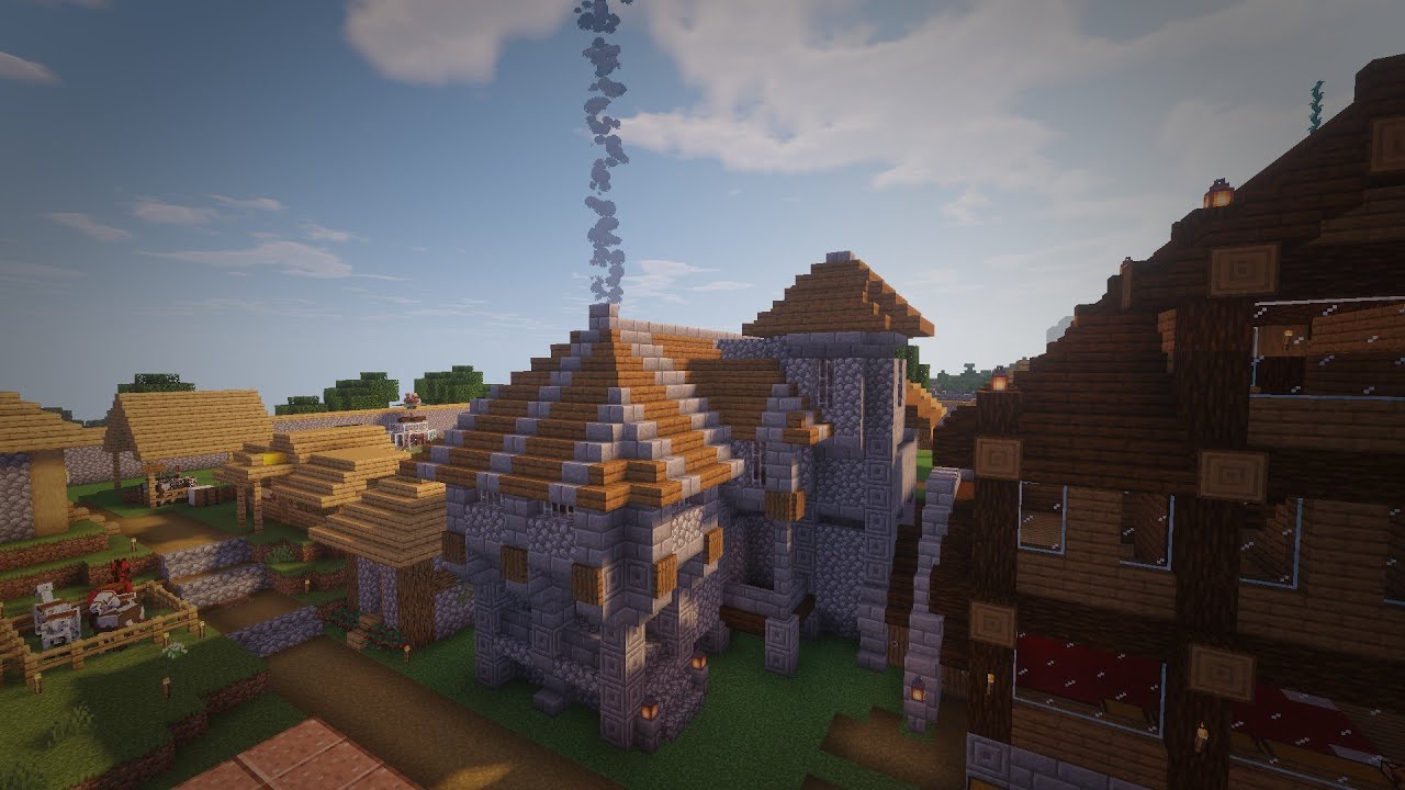 Building a Medieval ARMORY! [Timelapse] - YouTube