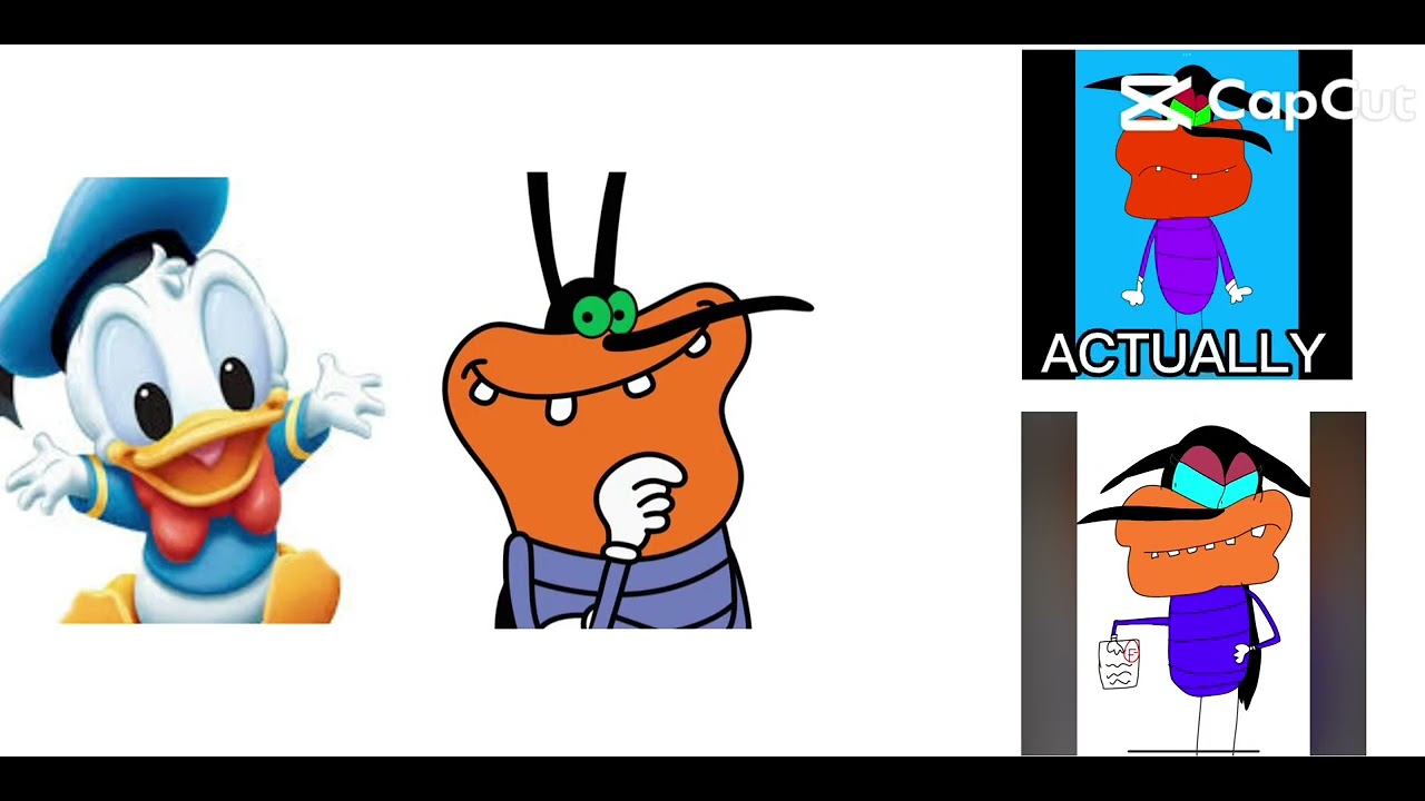 Little Donald Duck x Dee Dee are dating each other #capcuttemplate and ...