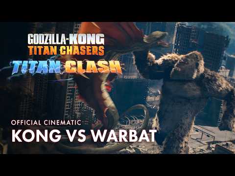 Kong vs Warbat Titan Clash | Godzilla x Kong: Titan Chasers