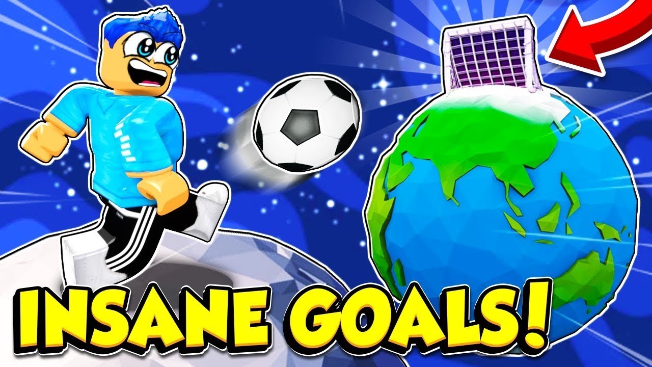 Who can score the furthest goal goal kick simulator - YouTube