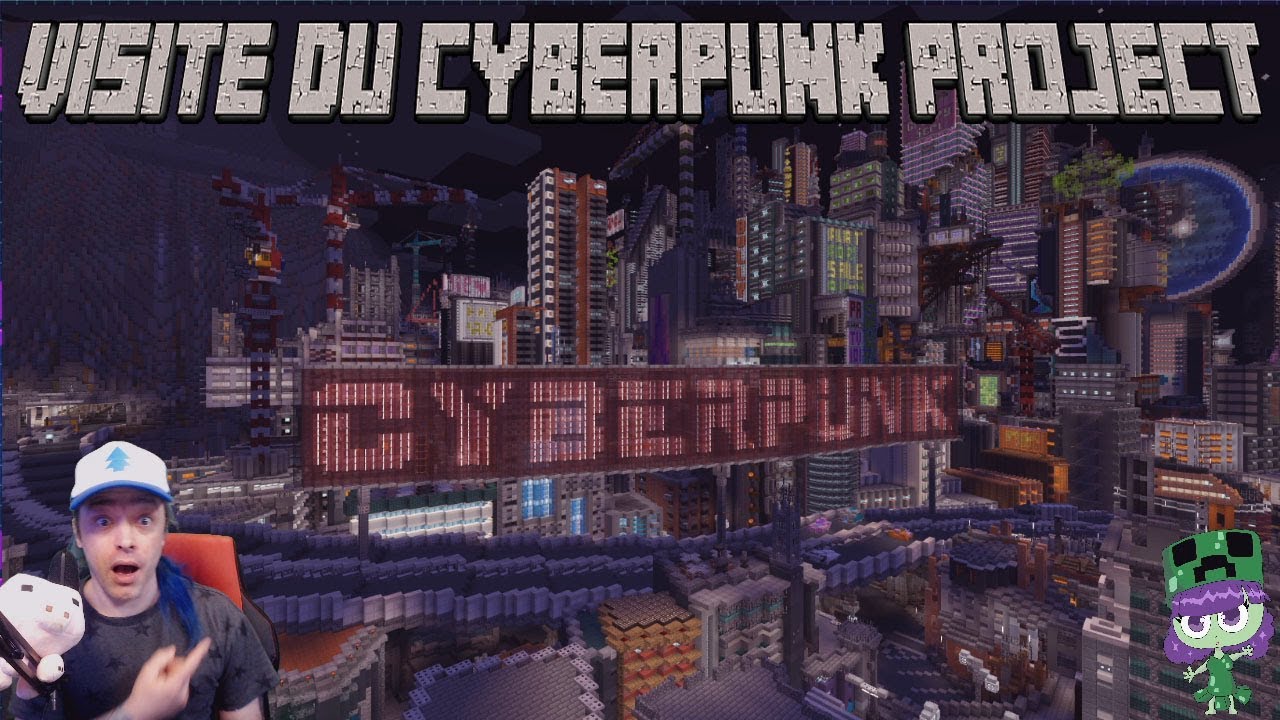 Cyberpunk Project Visite de la map de Elysium Fire - YouTube