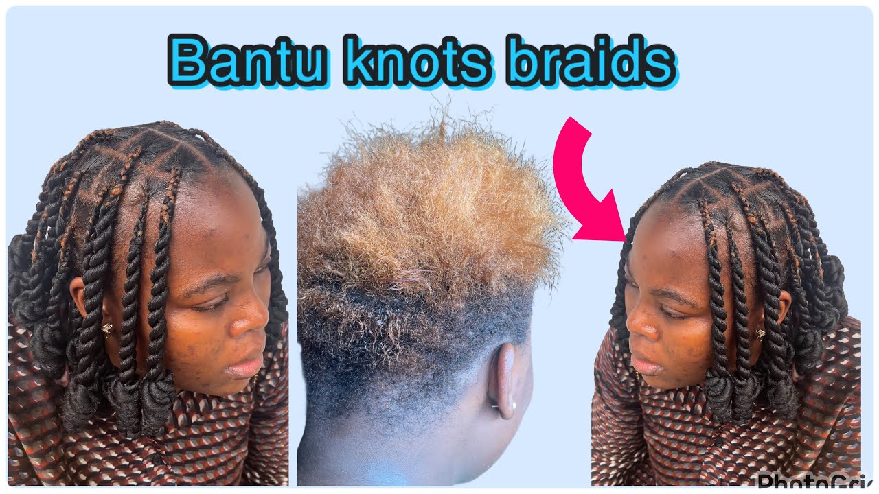 Quick and Easy Braid Hairstyle Using Brazilian Wool||How to Grip Short ...