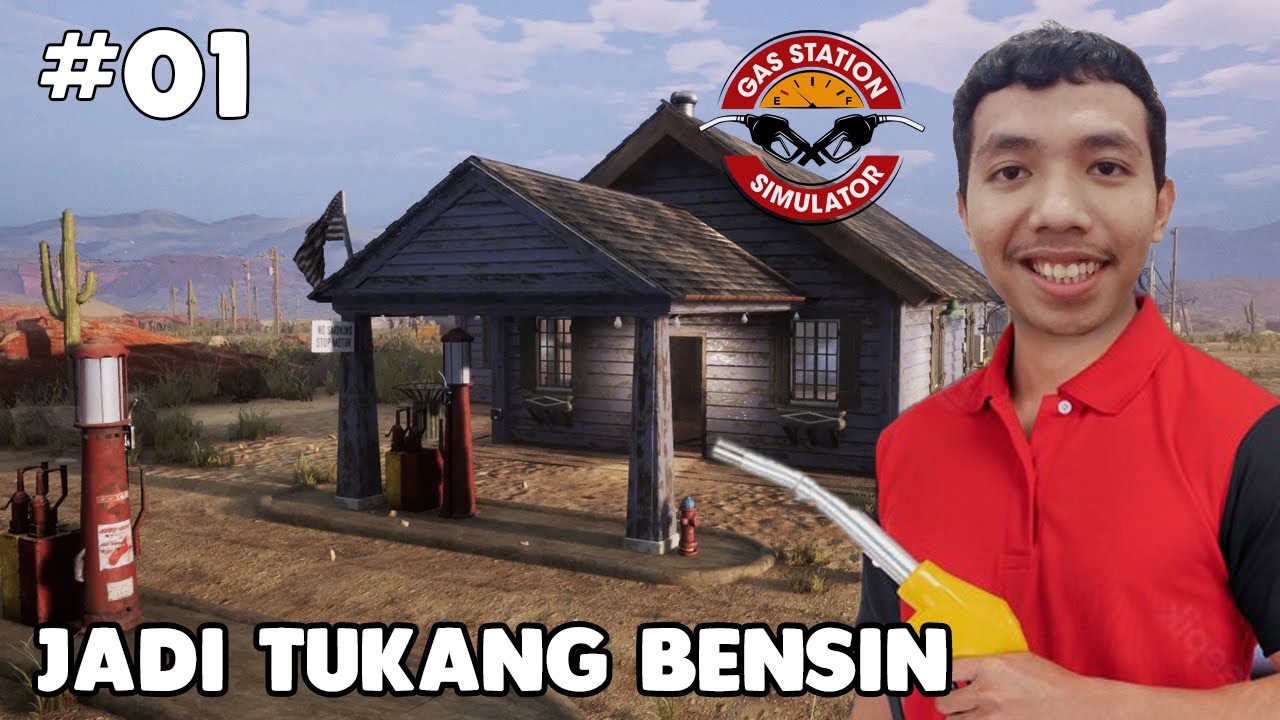 PETUGAS POM BENSIN - GAS STATION SIMULATOR - Indonesia #1 - YouTube