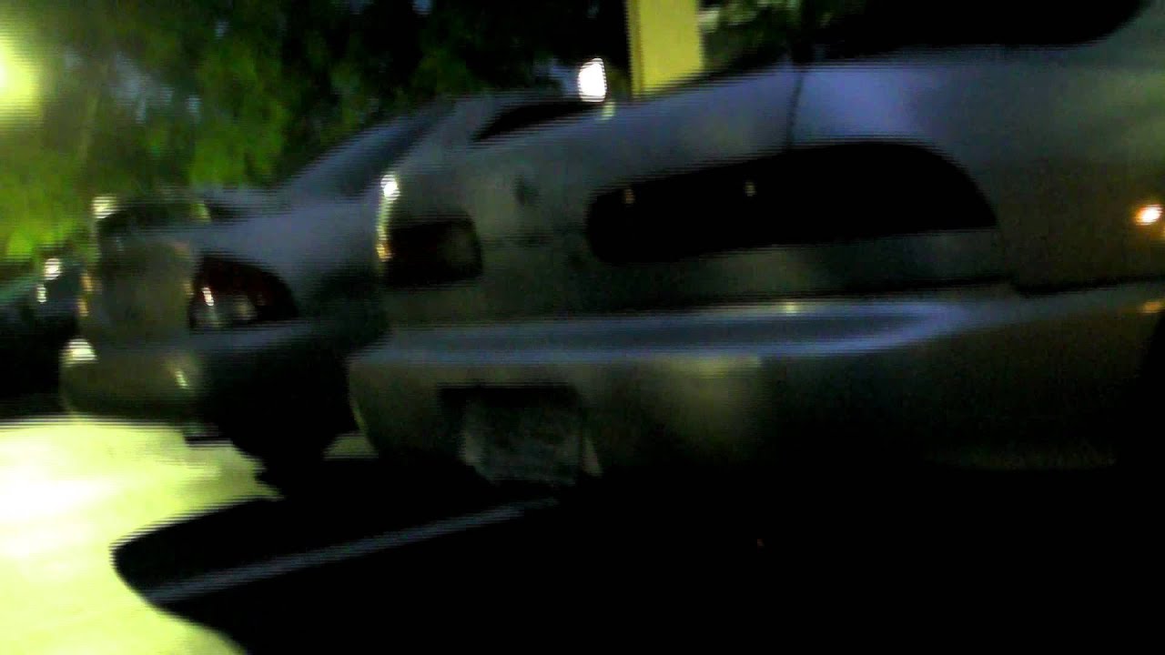 Ricer exhaust fireworks - YouTube