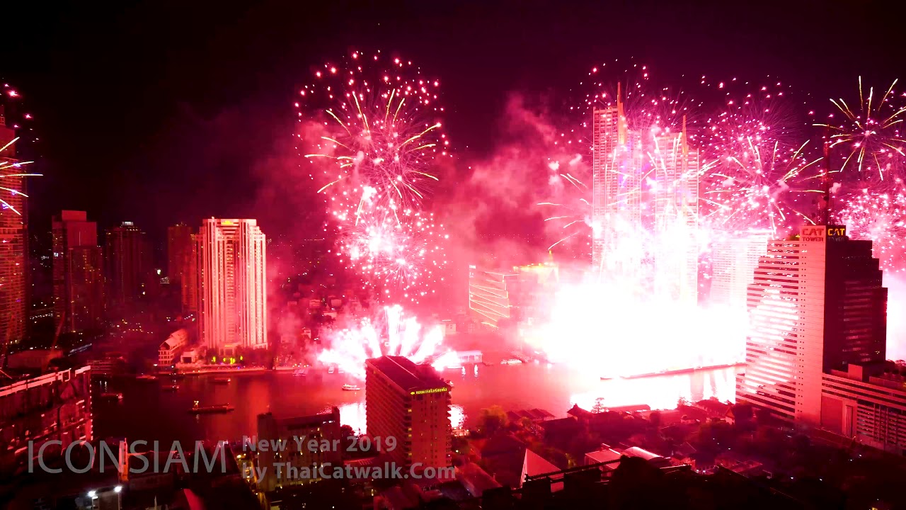 ICONSIAM Amazing Thailand Countdown 2019, 4k full length version - YouTube