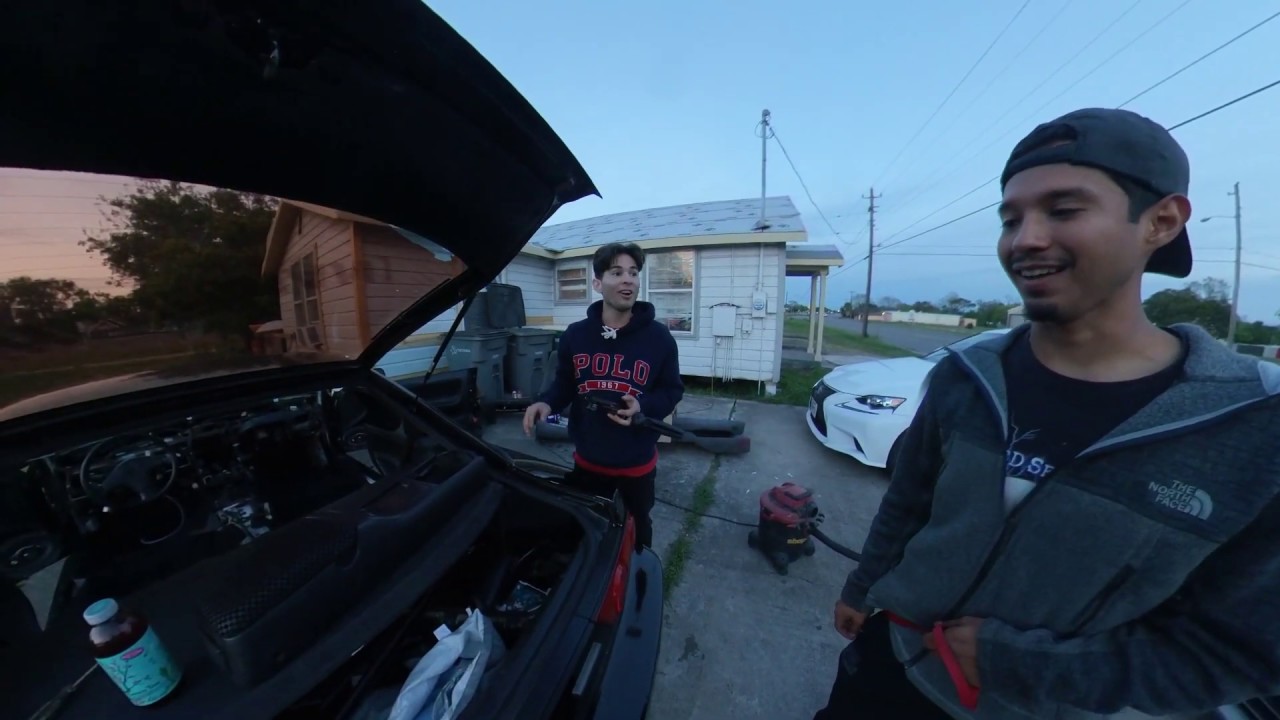 Putting In New Carpet In S13 - YouTube