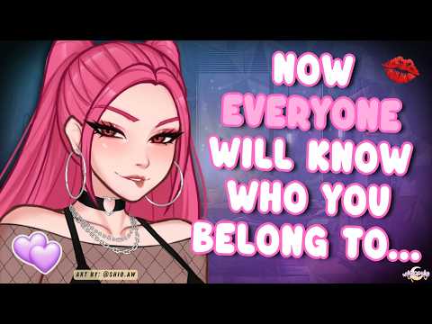 Jealous Roommate Won't Let You Go Out Without HER Mark 💋 (Possessive) 【F4M】