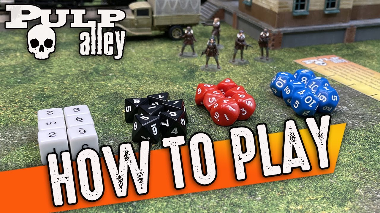Pulp Alley -- How to Play: Dice & Modifiers - YouTube