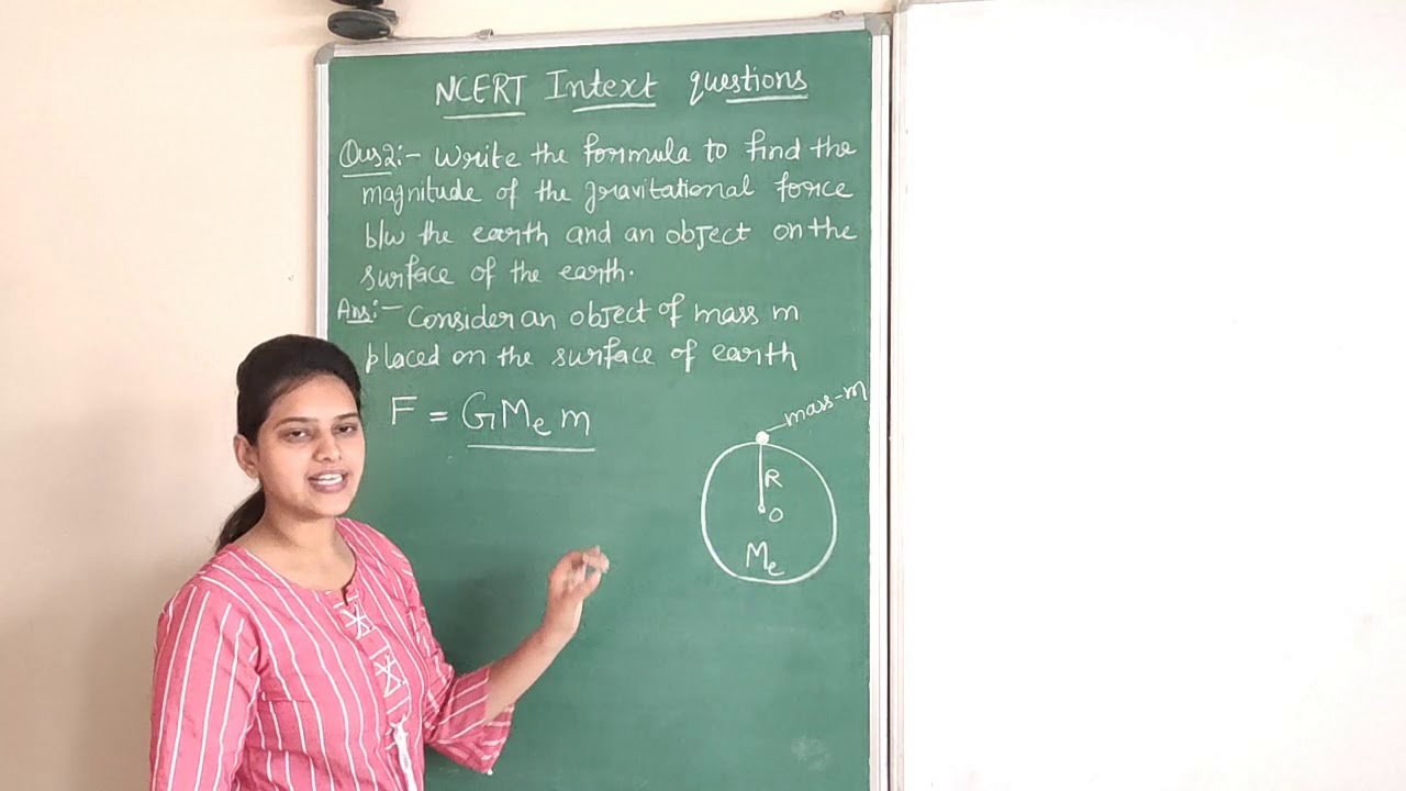 CLASS 9 (PHYSICS) LECTURE 12 NCERT INTEXT QUESTIONS - YouTube
