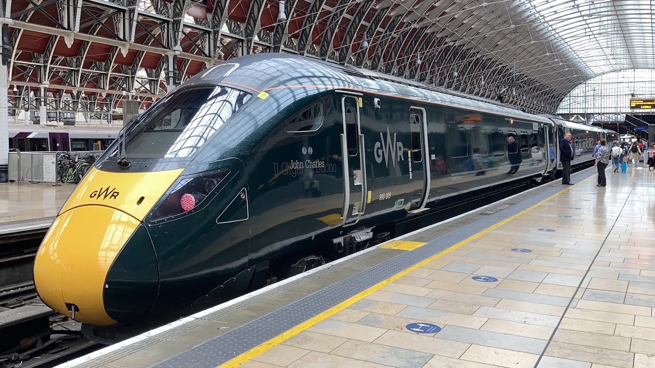 11:48 London Paddington to Cardiff Central 13:35 - Class 800 Great ...