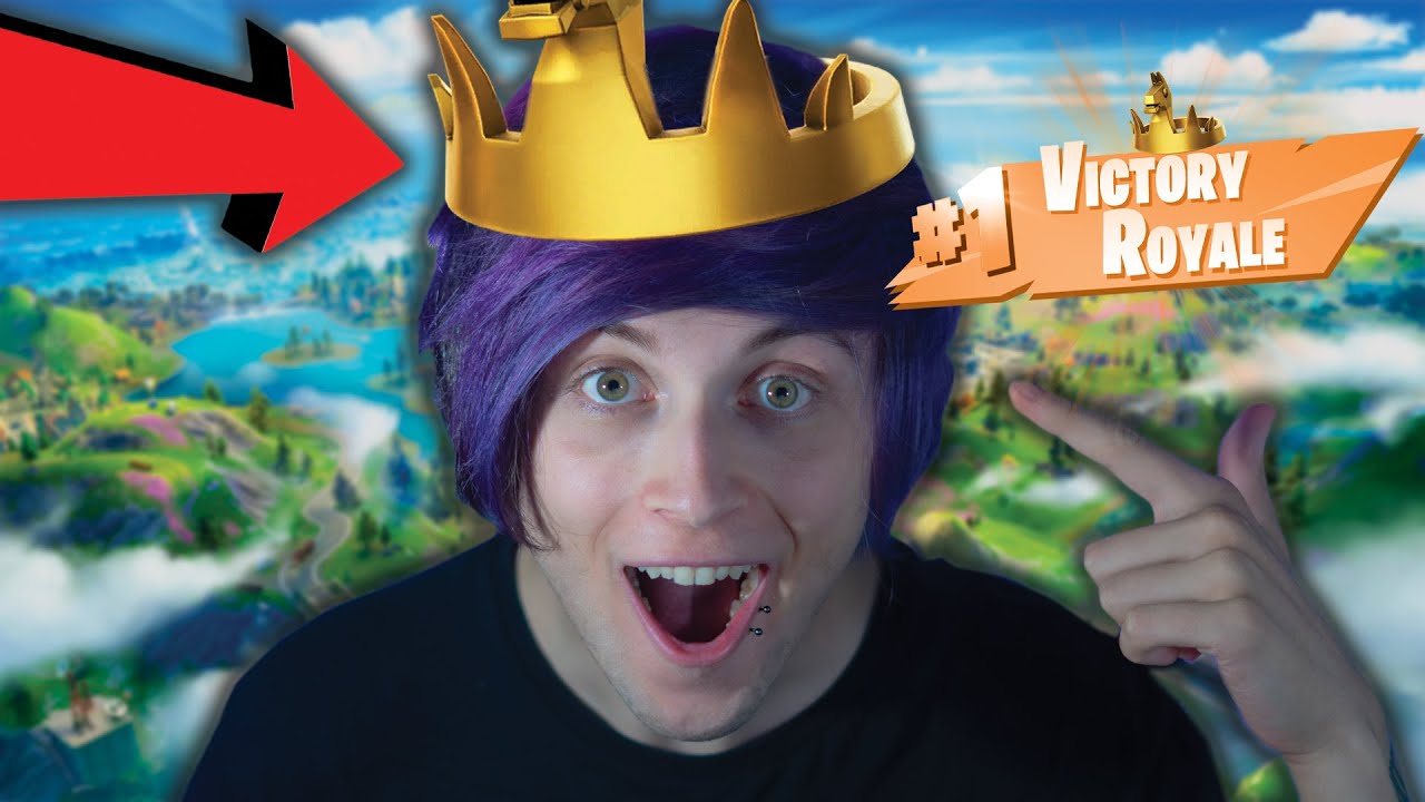 Направих CROWNED VICTORY ROYALE! - YouTube