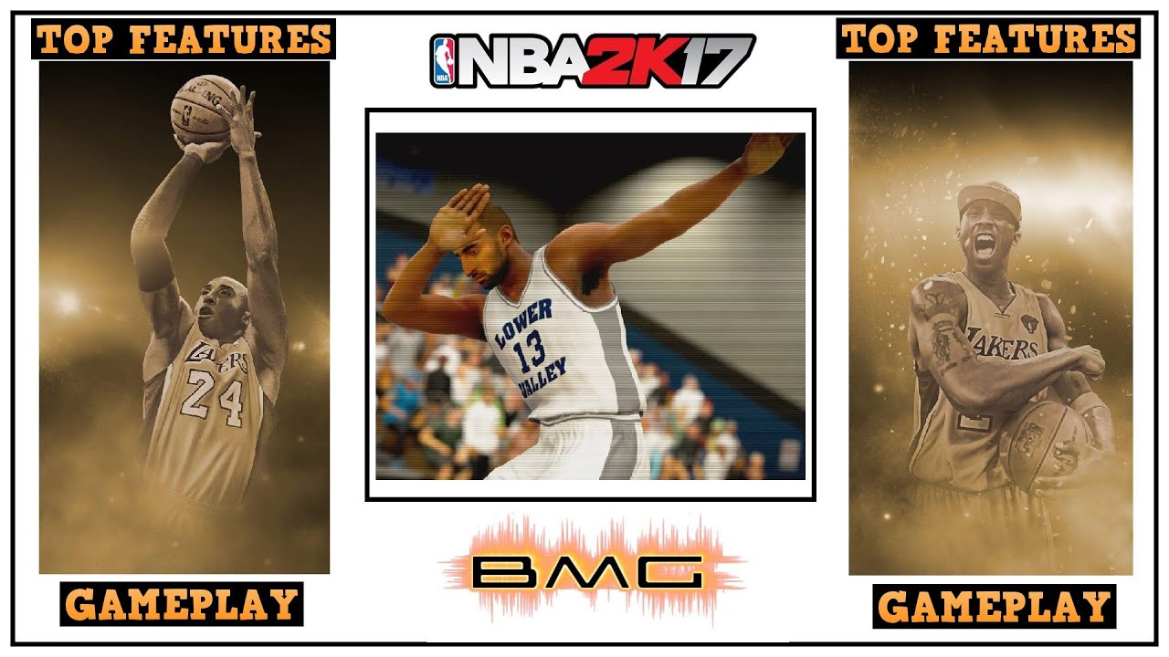 NBA 2k17 - TOP Features Added - 2k17 Gameplay - New Rosters - YouTube