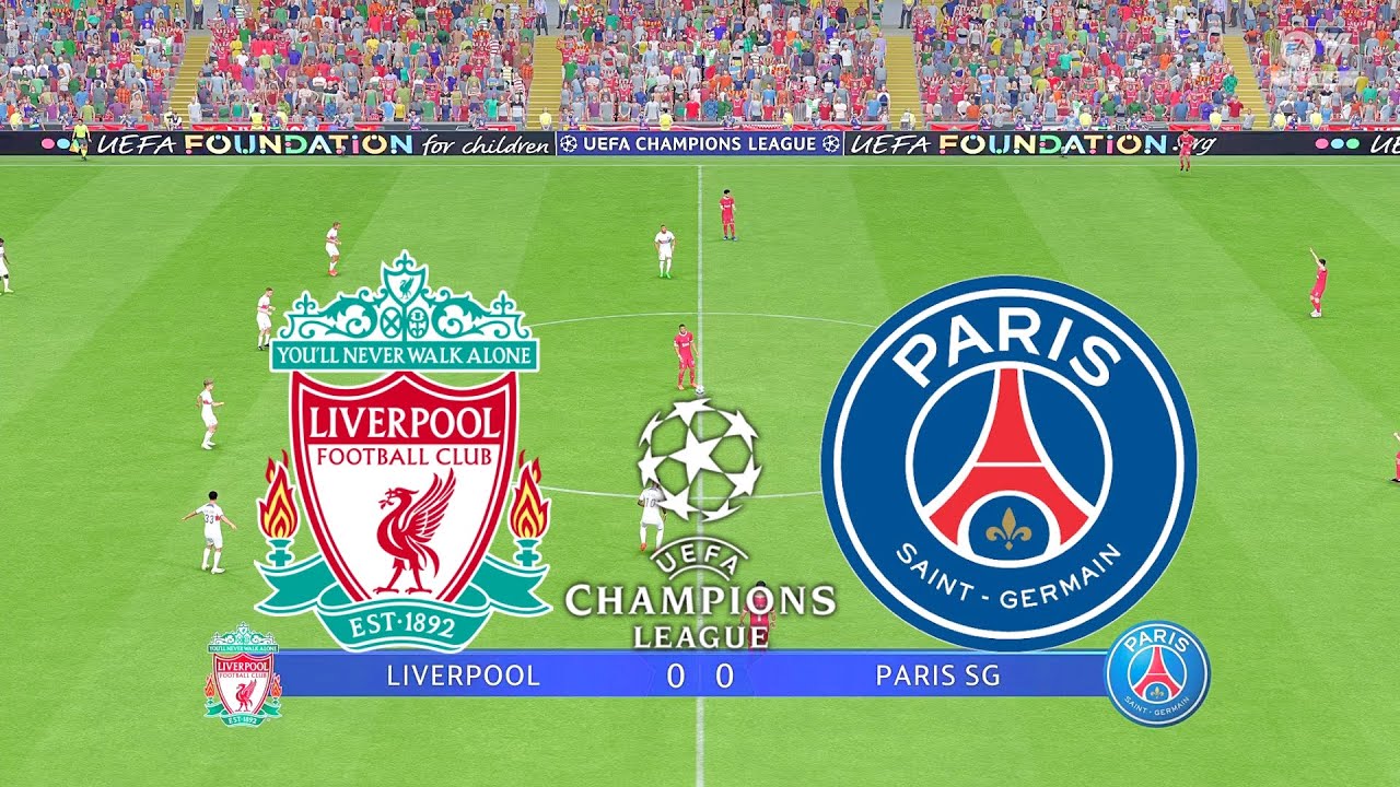 FC 24 | Liverpool vs PSG - UCL UEFA Champions League - PS5™ Full Match & Gameplay - YouTube