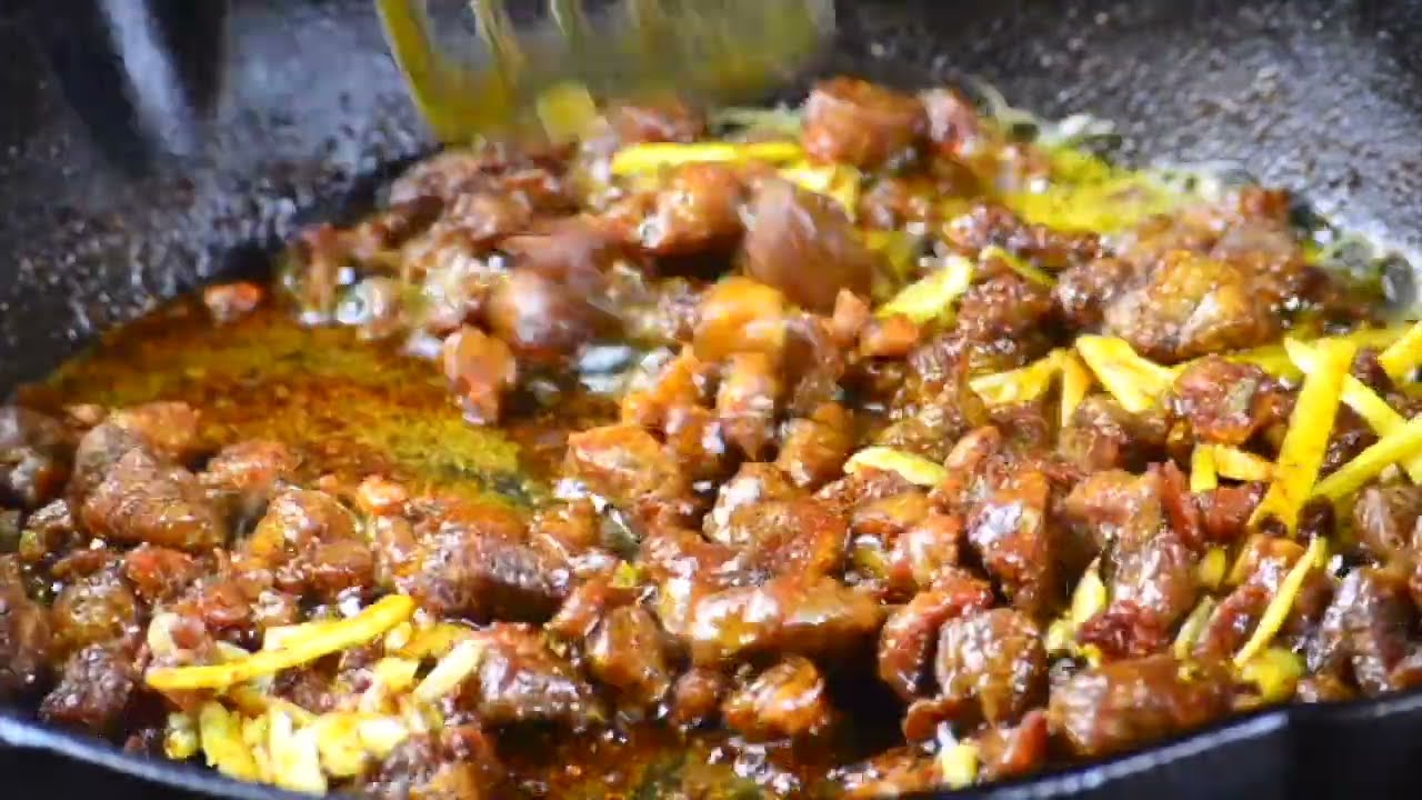 Nepali Taas Recipe | Chitwan Famous Taas | Mutton Fry - YouTube