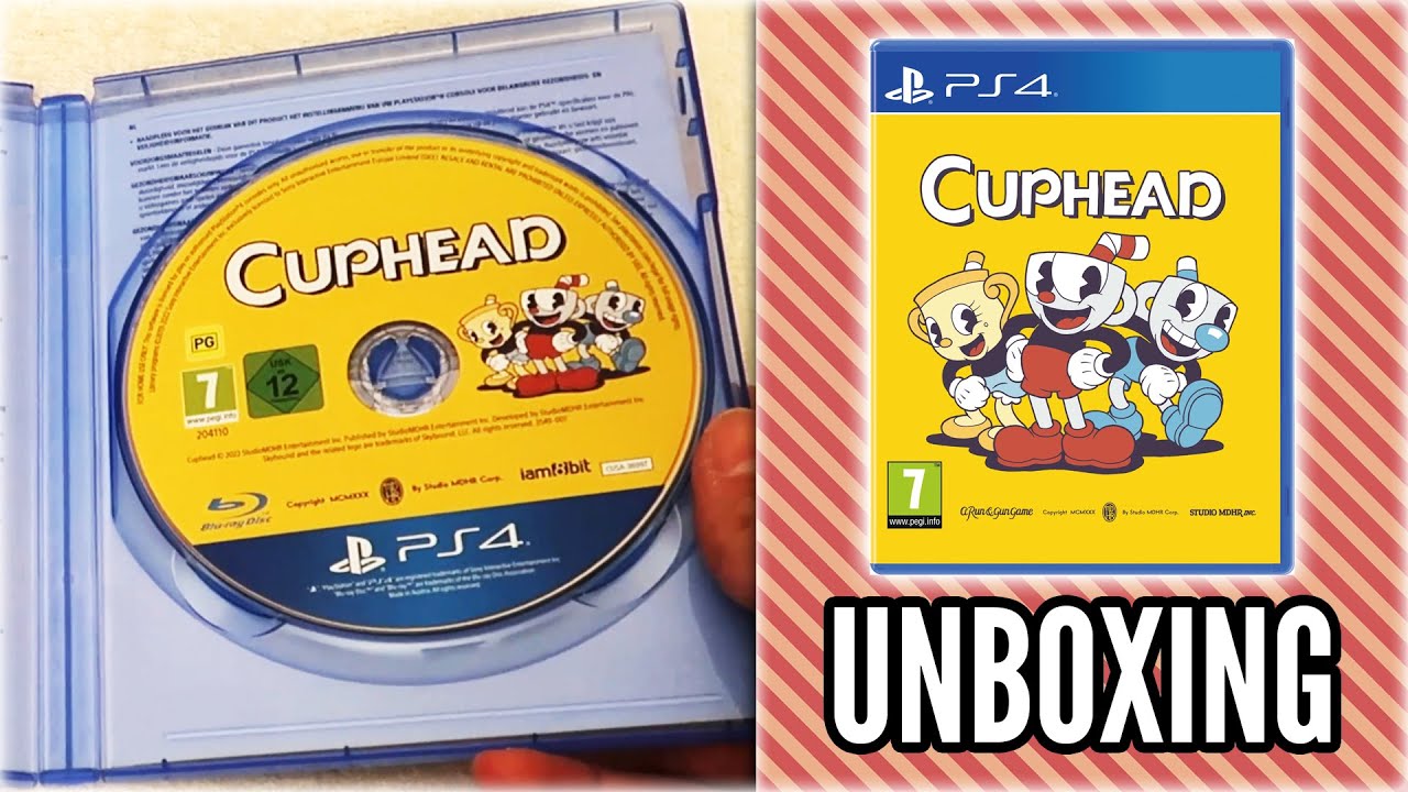 Cuphead (PS4) - Unboxing - YouTube