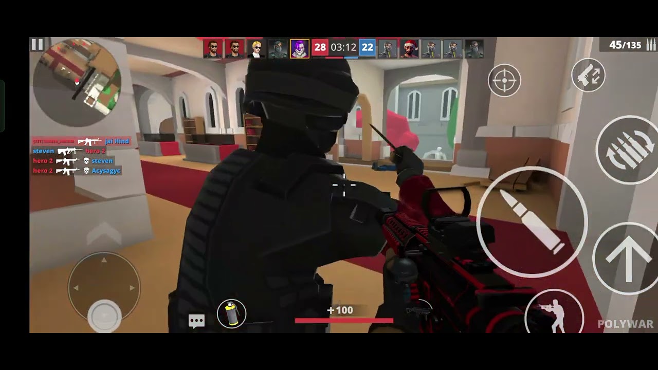 POLY WAR BEST GAMEPLAY (ORIGINAL AUDIO) - YouTube