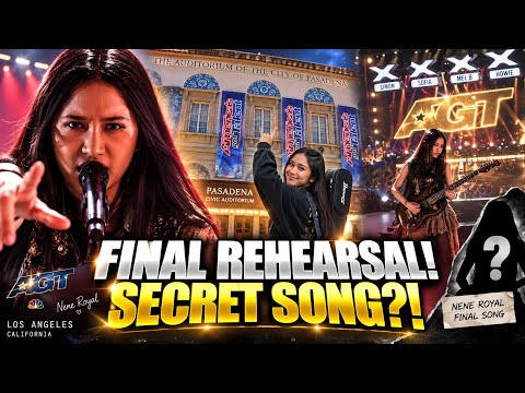 Nene Royal Just Started AGT Final Rehearsals — But Her Song Is STILL a Secret! 🎸