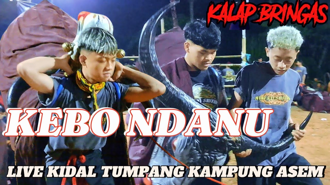 KEBO NDANU ADIPATI SRUDUK live kidal tumpang kampung asem - YouTube