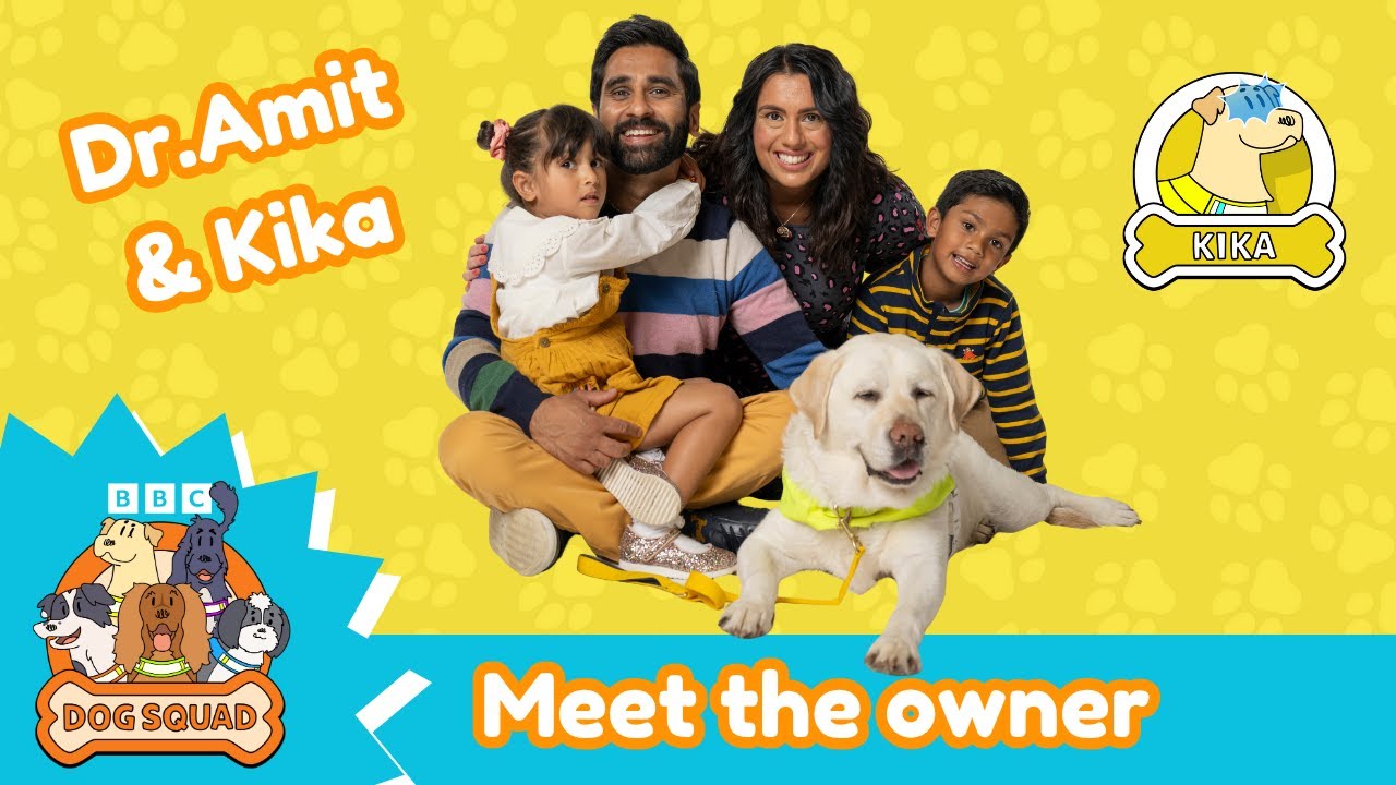 Meet Dr. Amit - Kika's amazing owner! | Guide Dog | Dog Squad ...