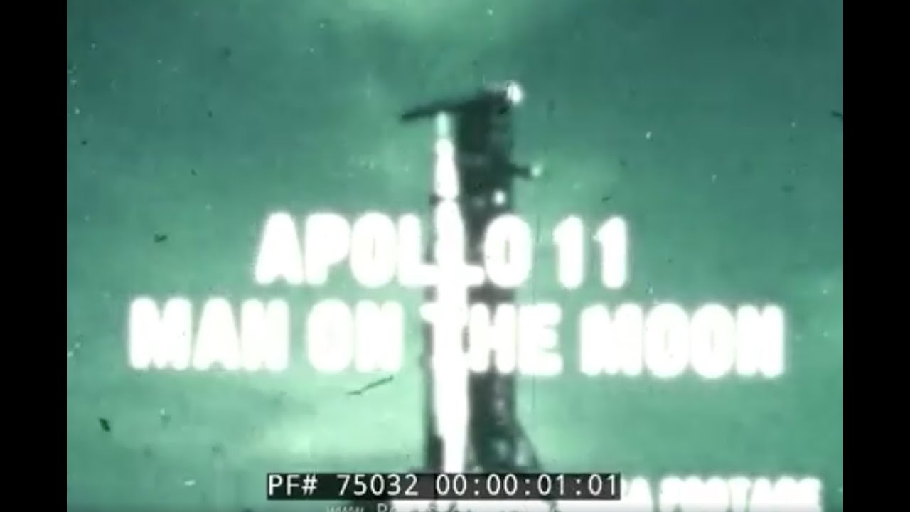 "APOLLO 11 MAN ON THE MOON" 8mm SOUVENIR FILM OF APOLLO LUNAR LANDING ...