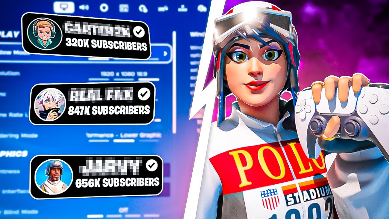 Trying The Best Controller Players Settings! (ft. RealFax & Gloomzy ...