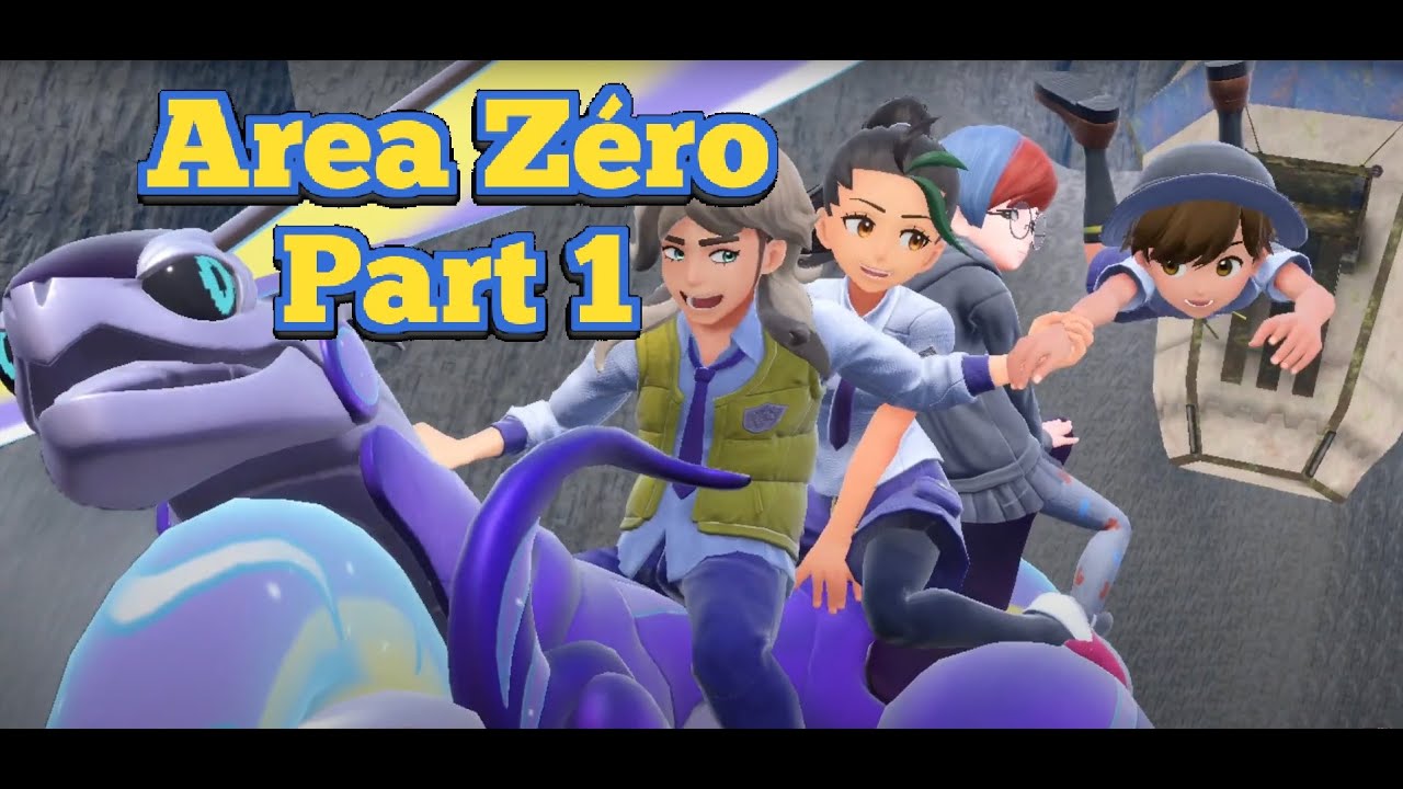 Pokemon Violet - Area Zero Exploration Part 1 - YouTube
