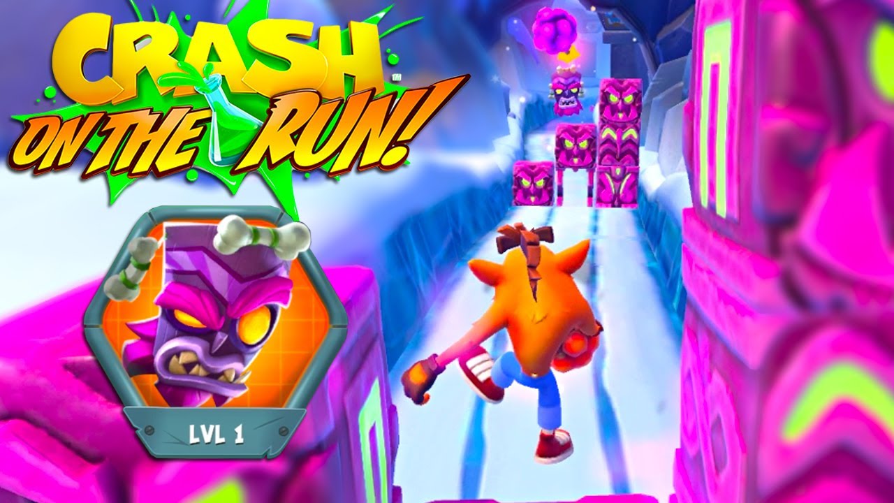 Crash Bandicoot: On the Run! Bumpa Berry Bug - Oxide Uka Uka's Gang ...