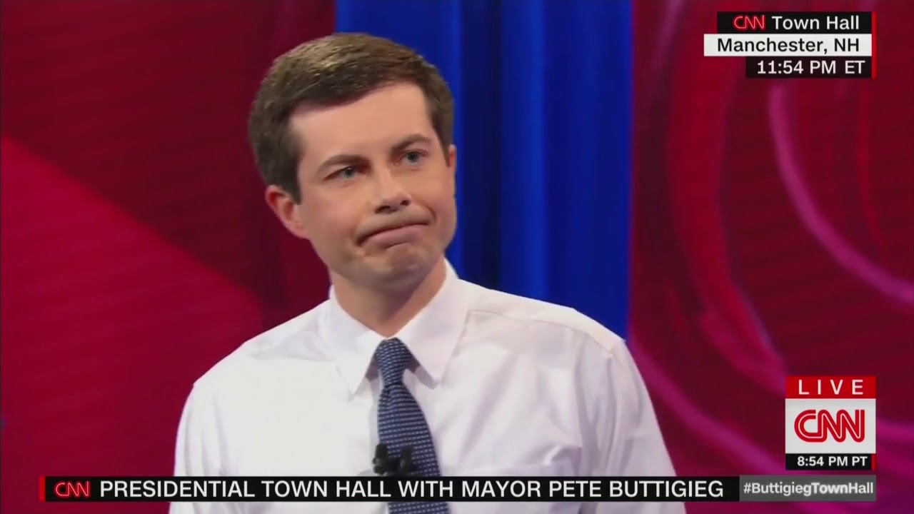 Buttigieg Gets Raucous Applause - YouTube