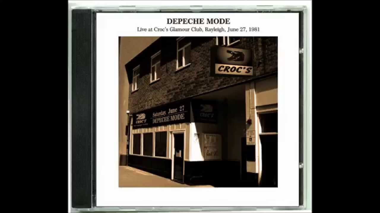 DEPECHE MODE Live at Croc's Glamour Club, Rayleigh 1981 Chichester UK ...