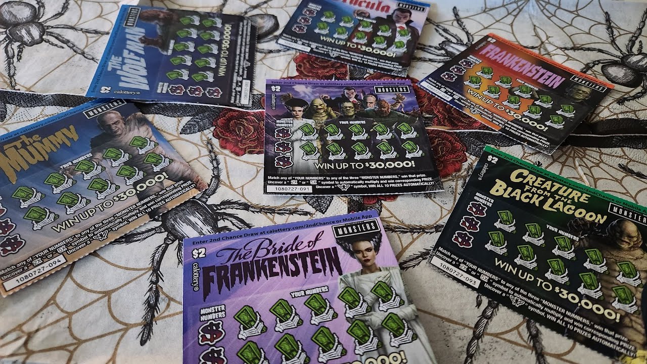 $2 Universal Monsters Scratchers - YouTube