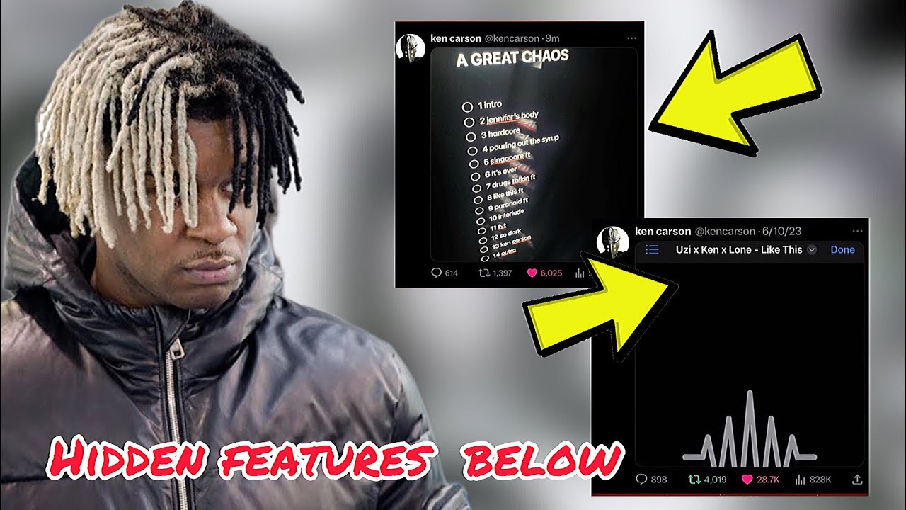 Ken Carson Releases ‘A Great Chaos ’ Tracklist - YouTube