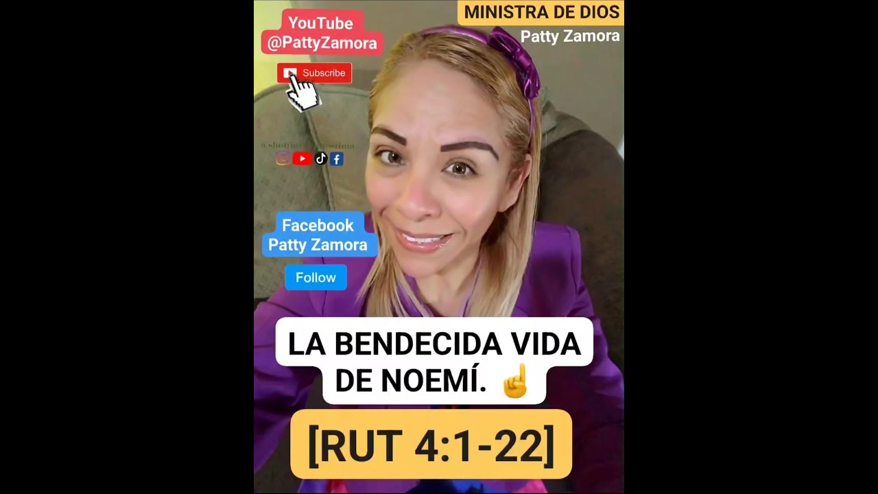 ''LA BENDECIDA VIDA DE NOEMÍ. [RUT 4:1-22] 🙏 - YouTube