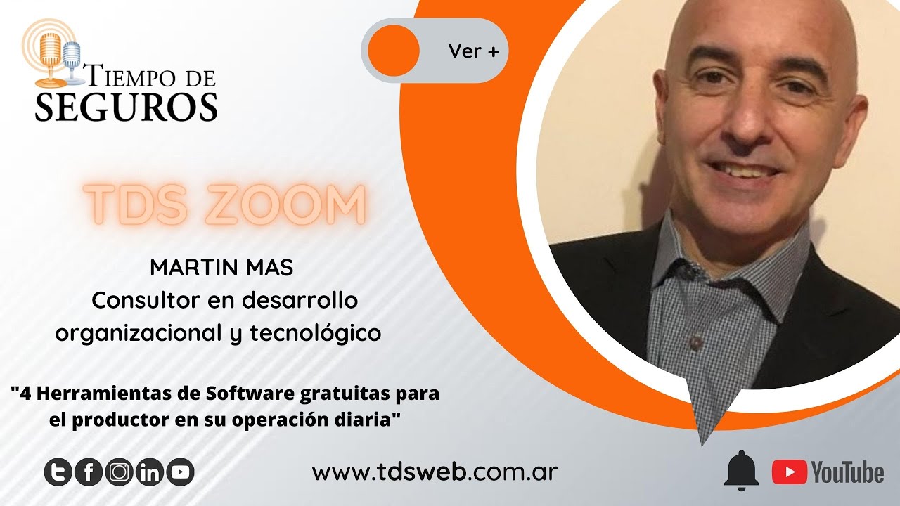 🎙️ TDS ZOOM - Martín Mas: herramientas de software gratuitas para el ...