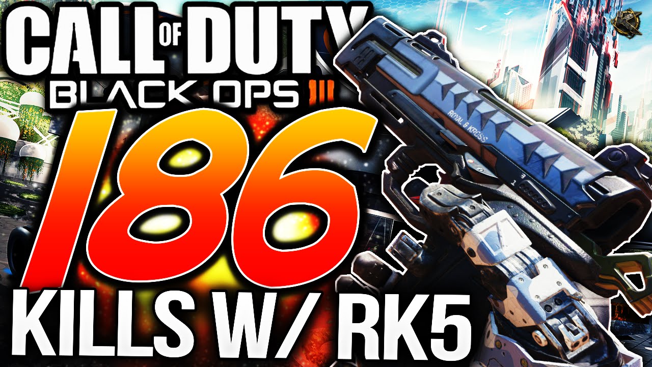 Black Ops 3 - "RK5 186 KILLS" on NUKETOWN! 186 Kills w/ BURST PISTOL in ...