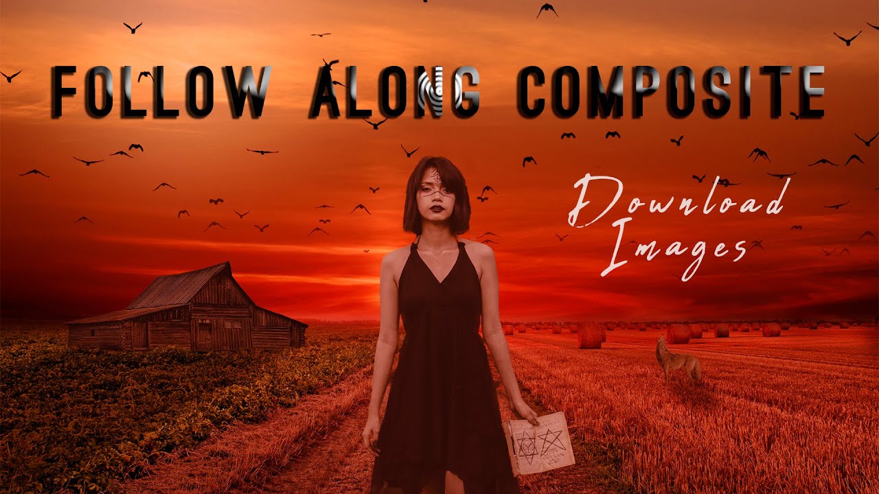 Easy Photoshop Composite - YouTube