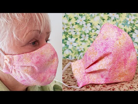 DIY MASK|DIY Protective mask|Mask Sewing Tutorial|No Sewing Machine ...