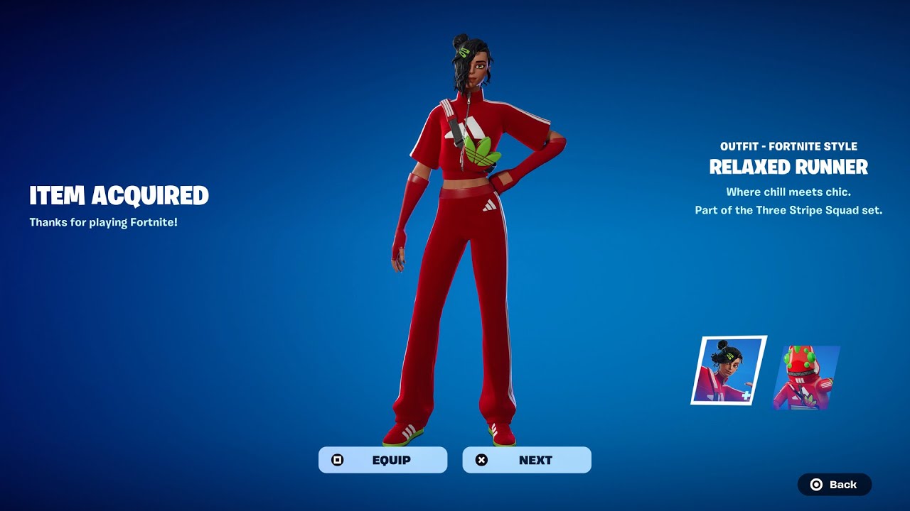 How To Get Relaxed Runner Skin FREE In Fortnite (Unlocked LEGO Relaxed ...