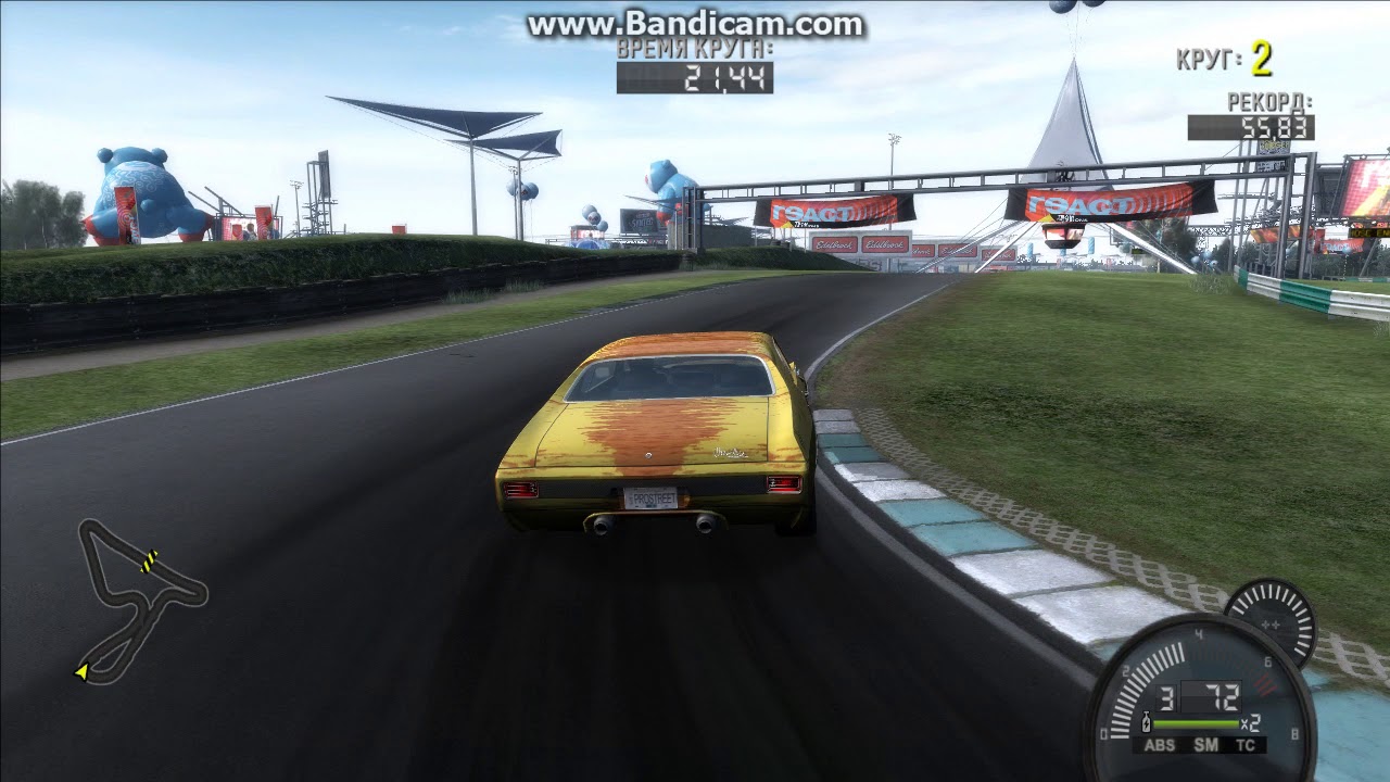 Need for Speed: ProStreet Монделло Парк короткое кольцо 1 тайматтак на ...