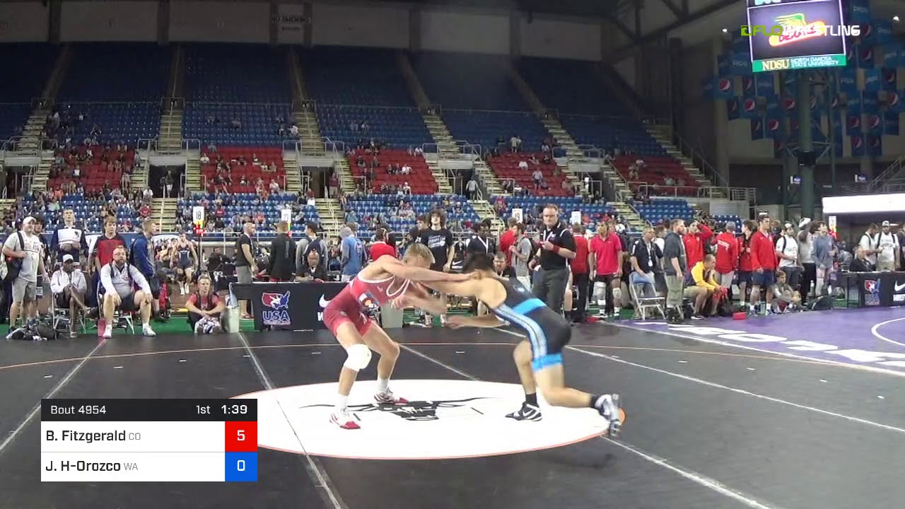 2018 USMC-USAW Cadet & Junior FS Nationals/Junior 145 Consi Of 64 #2 ...