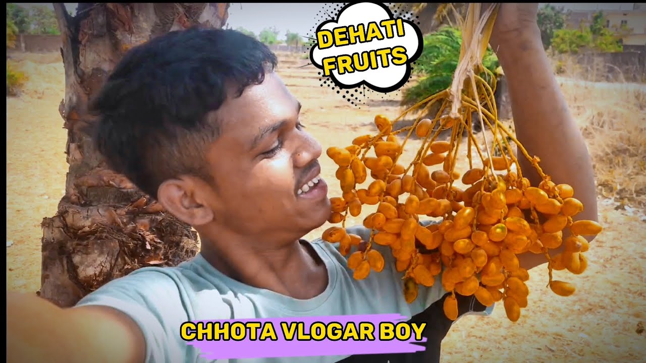 Dehati phal 😉 Chhota vlogar boy - YouTube